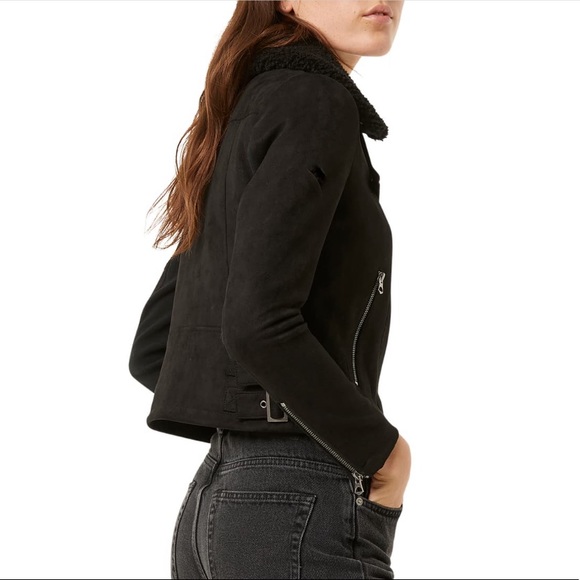 French Connection | Jackets & Coats | Nwt French Connection Faux ...